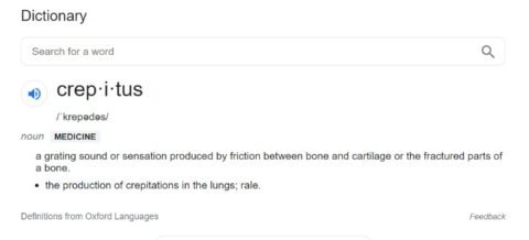 2 Reasons why your knee replacement sounds like Velcro tearing!