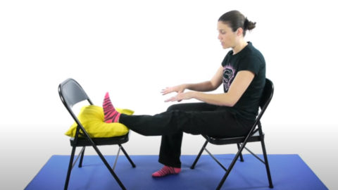 Total Knee Replacement Exercises Week 1 - Ask Doctor Jo [VIDEO]